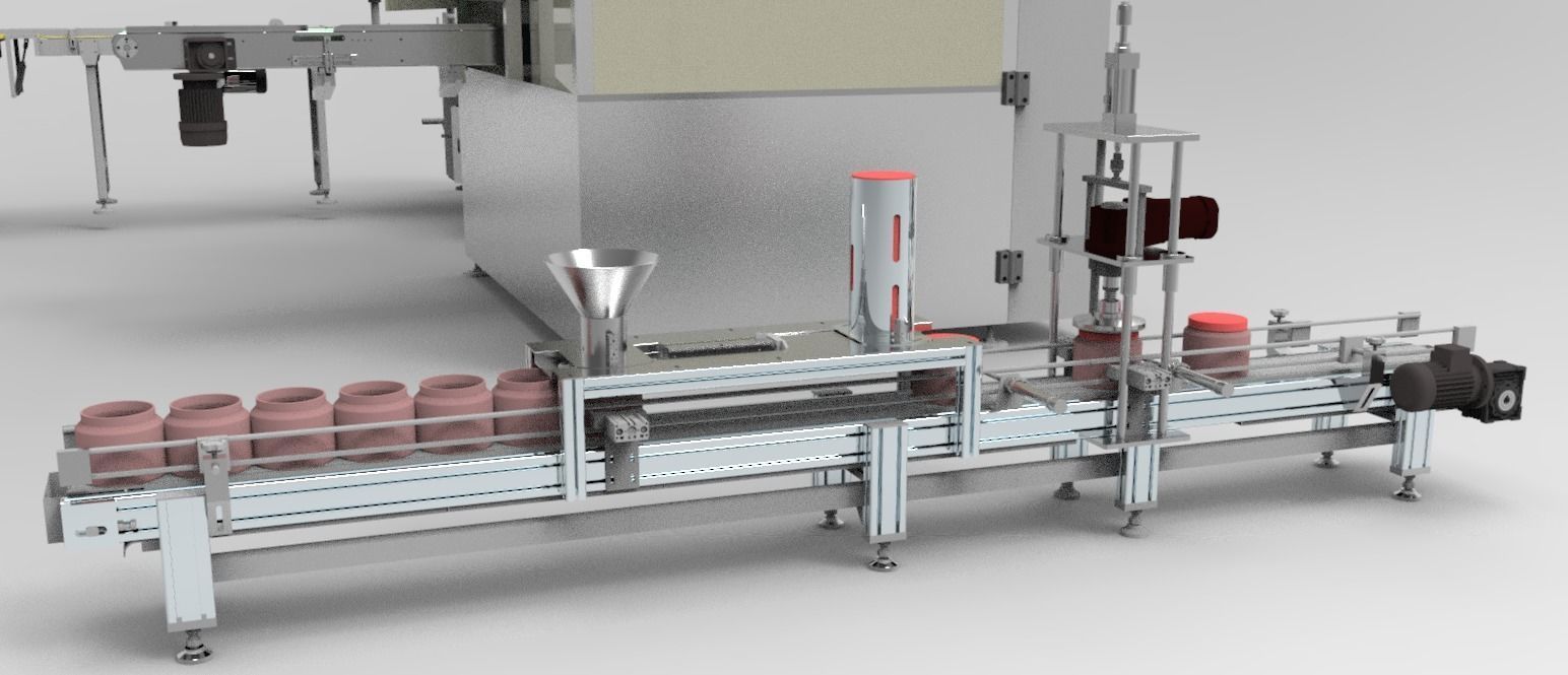 Packing machine assembly 3D model | CGTrader