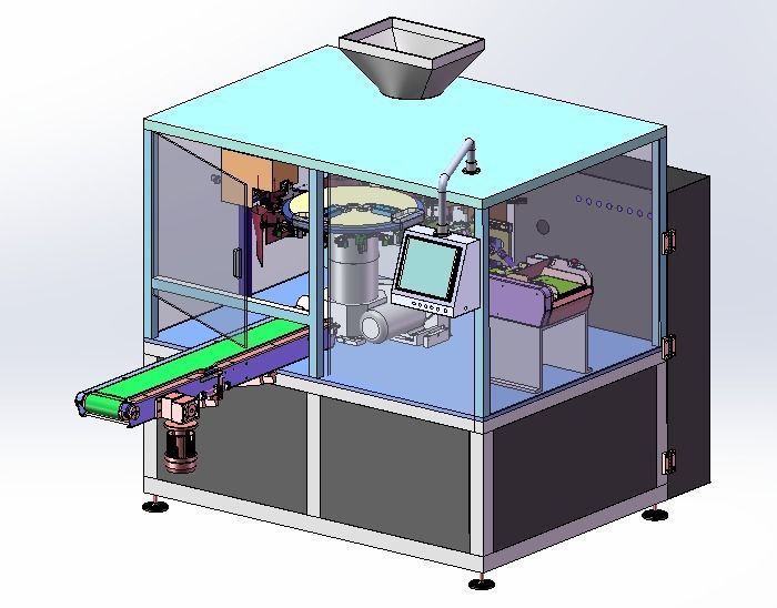 Packing machine assembly 3D model | CGTrader