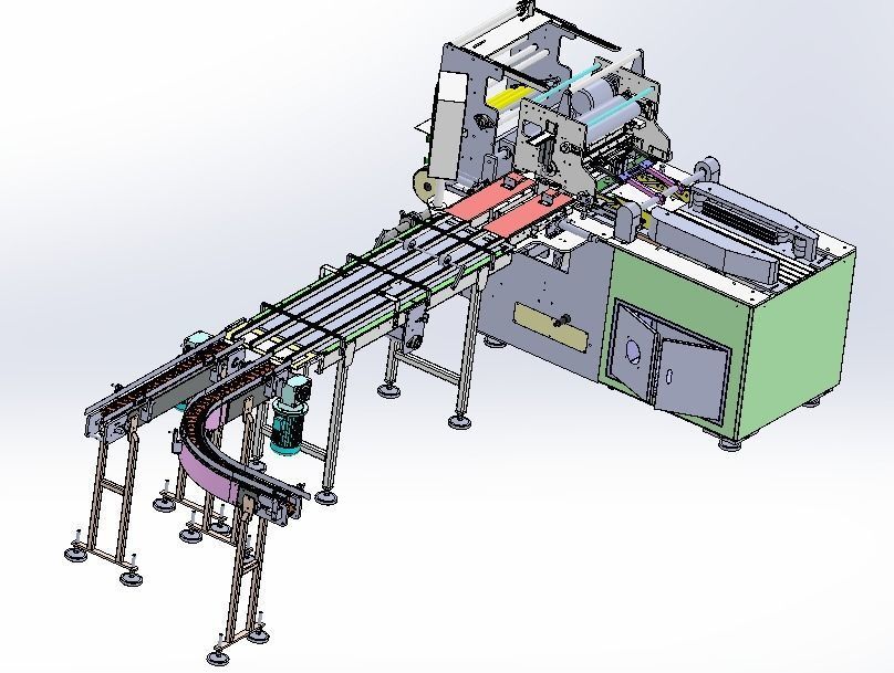Packing machine assembly 3D model | CGTrader