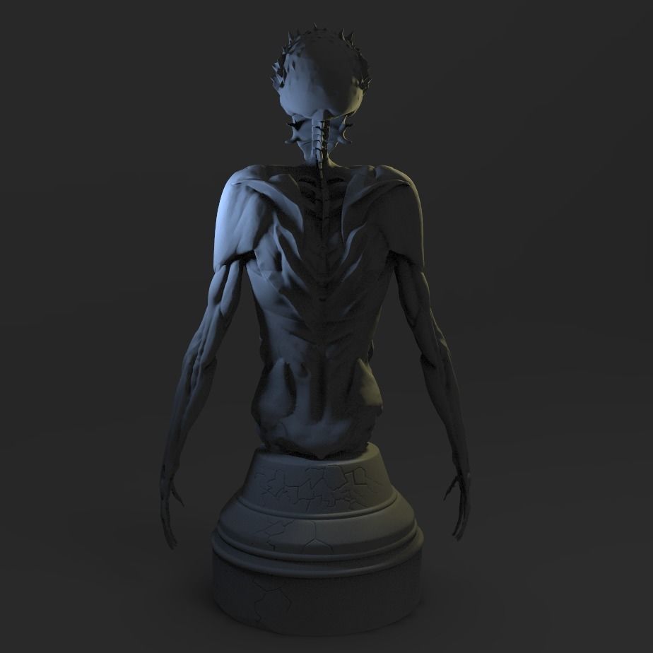 Skinny Monster STL printable 3D model 3D printable | CGTrader