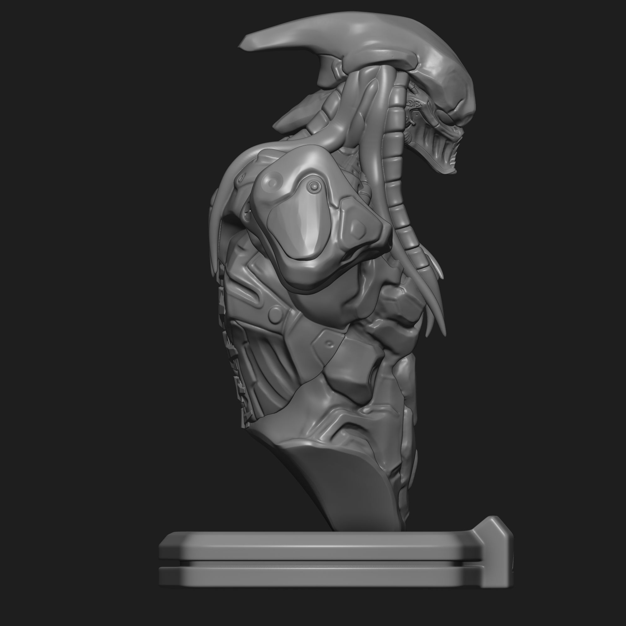 Predator Bust 3D model 3D printable | CGTrader