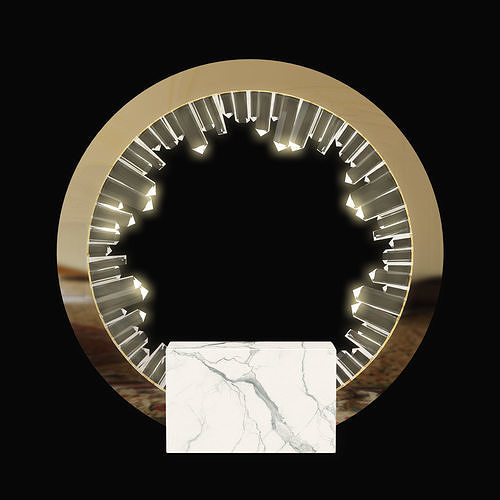 PROMETHEUS IV TABLE LAMP 3D model | CGTrader