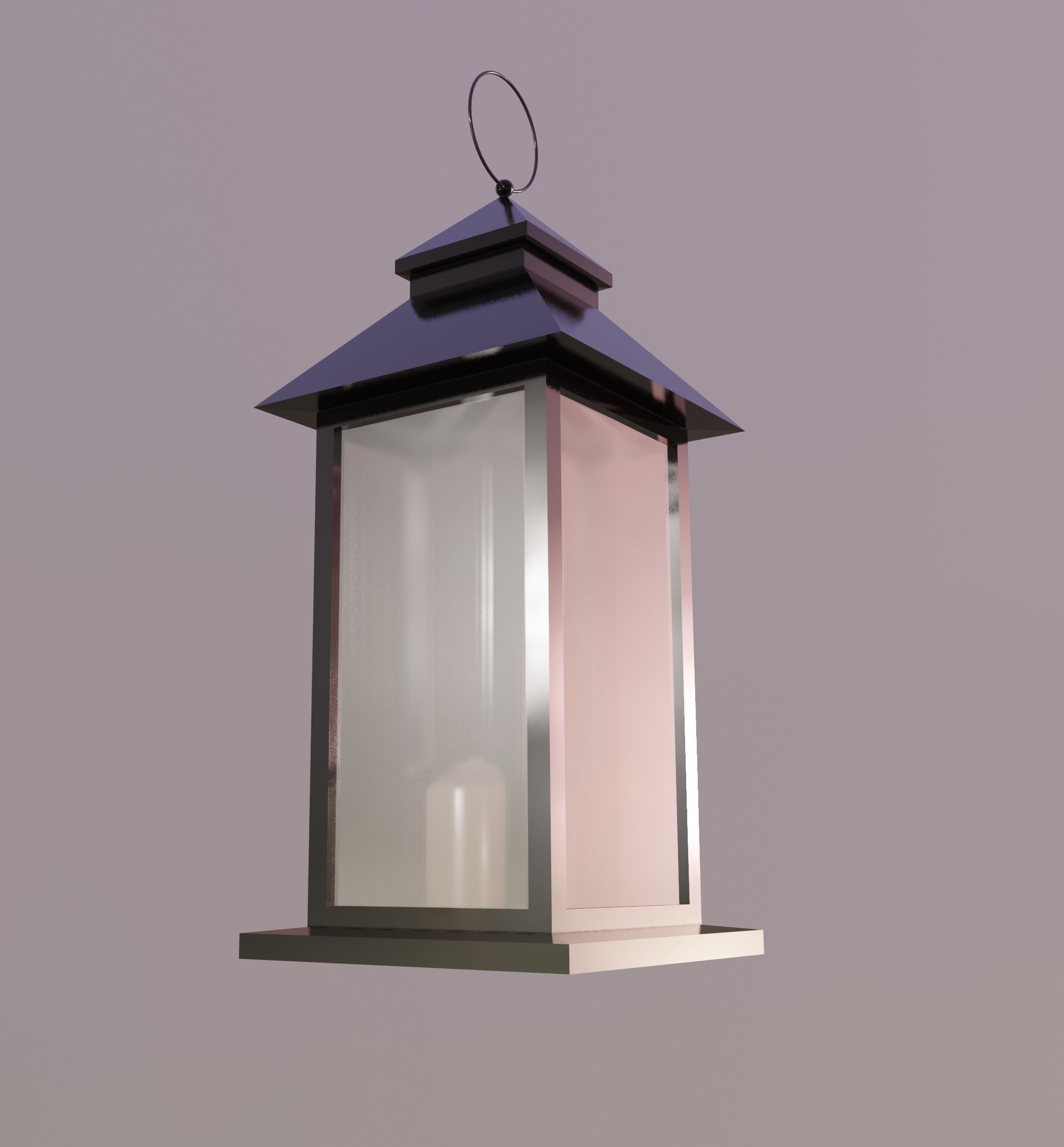 3D model Outdoor Lantern LOW POLY VR / AR / low-poly | CGTrader