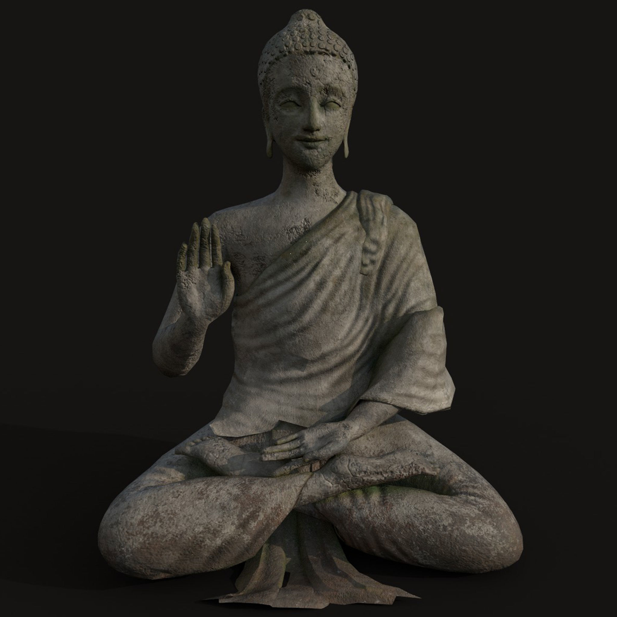 3D model Lord Buddha 3D Model VR / AR / low-poly | CGTrader