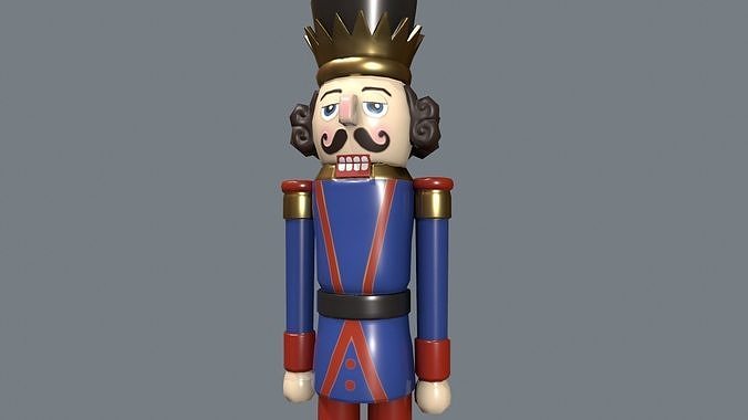 3D model Nut Cracker VR / AR / low-poly | CGTrader