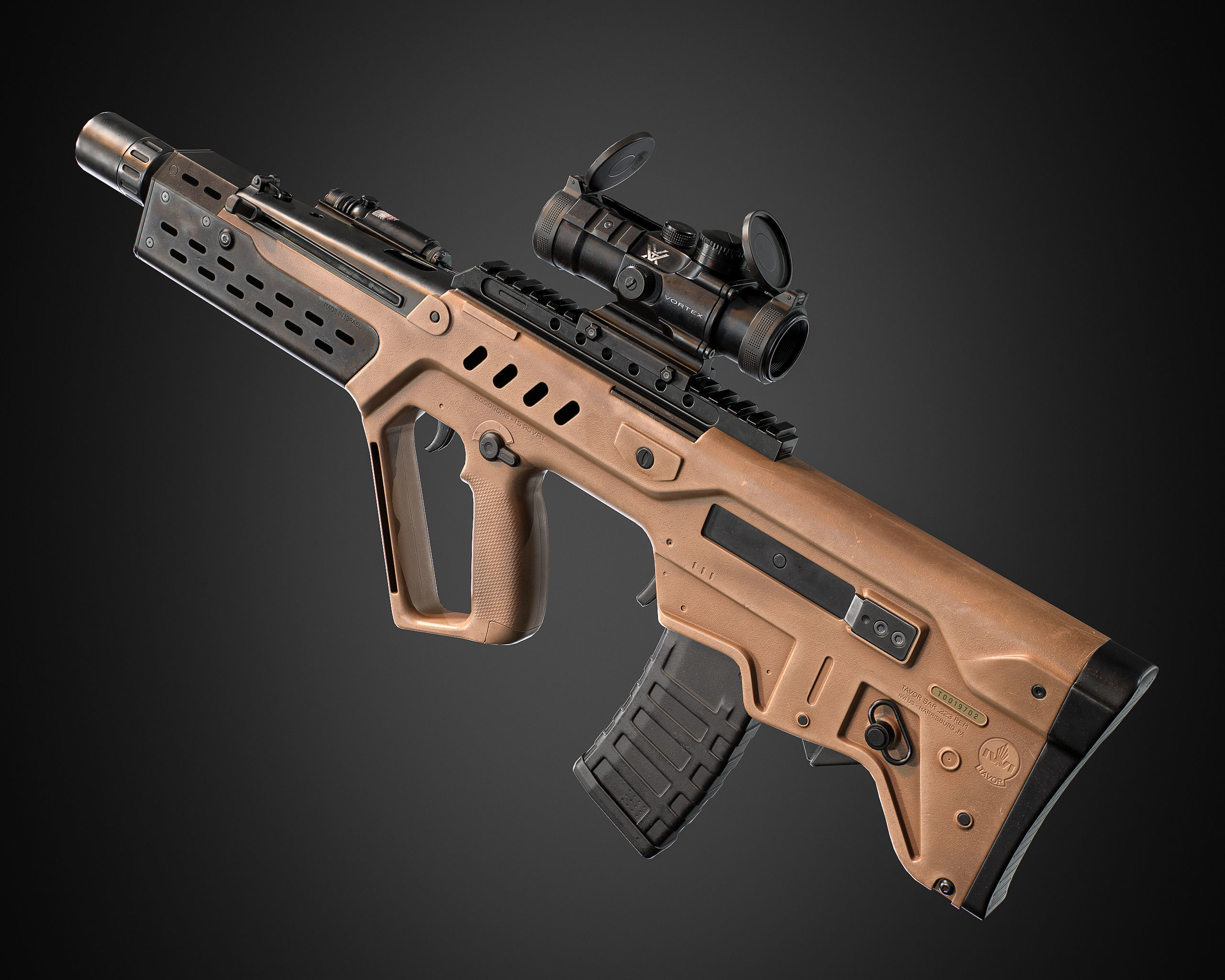 3D model TAR 21 rifle VR / AR / low-poly | CGTrader