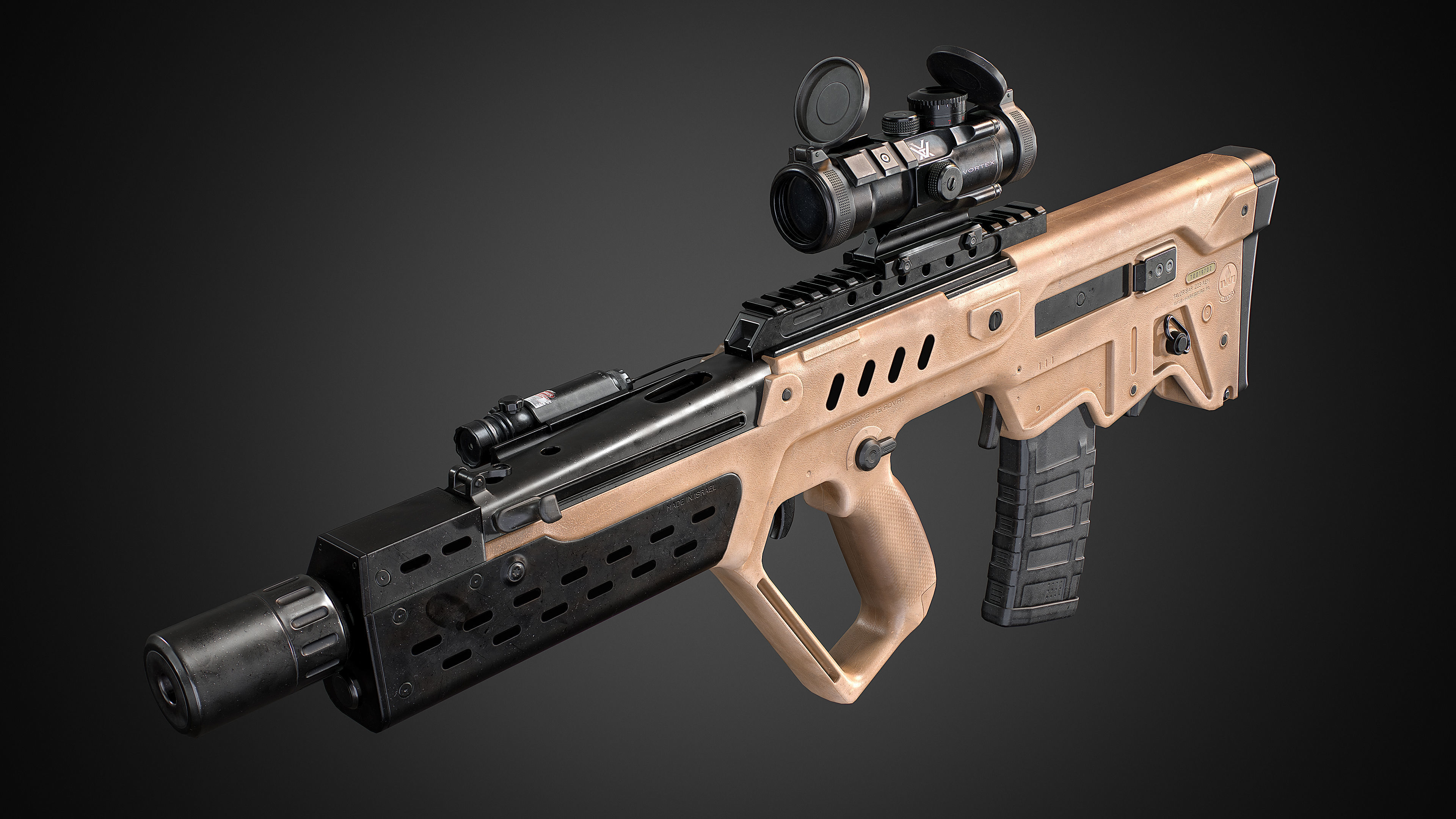 3D model TAR 21 rifle VR / AR / low-poly | CGTrader