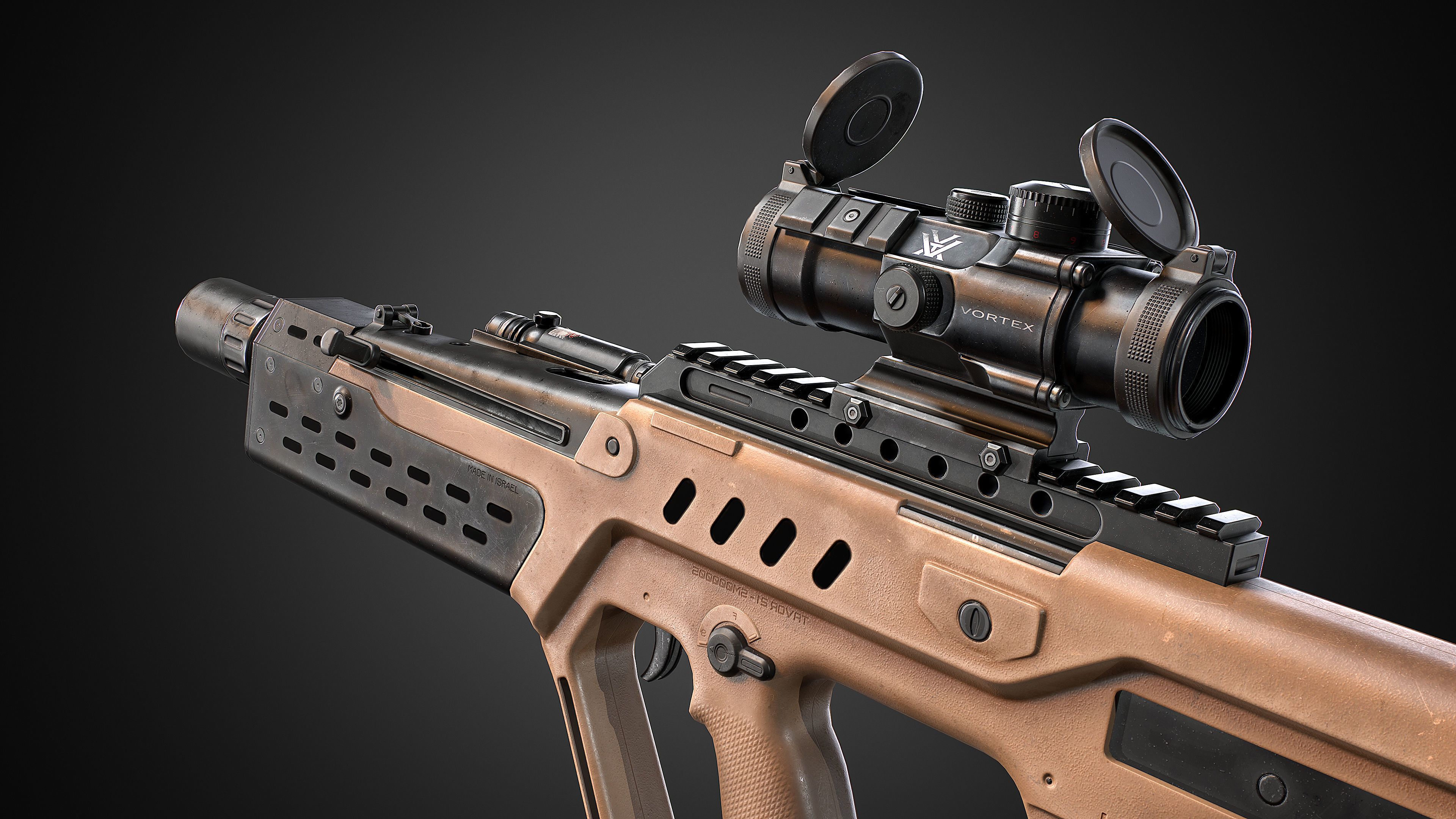 3D model TAR 21 rifle VR / AR / low-poly | CGTrader