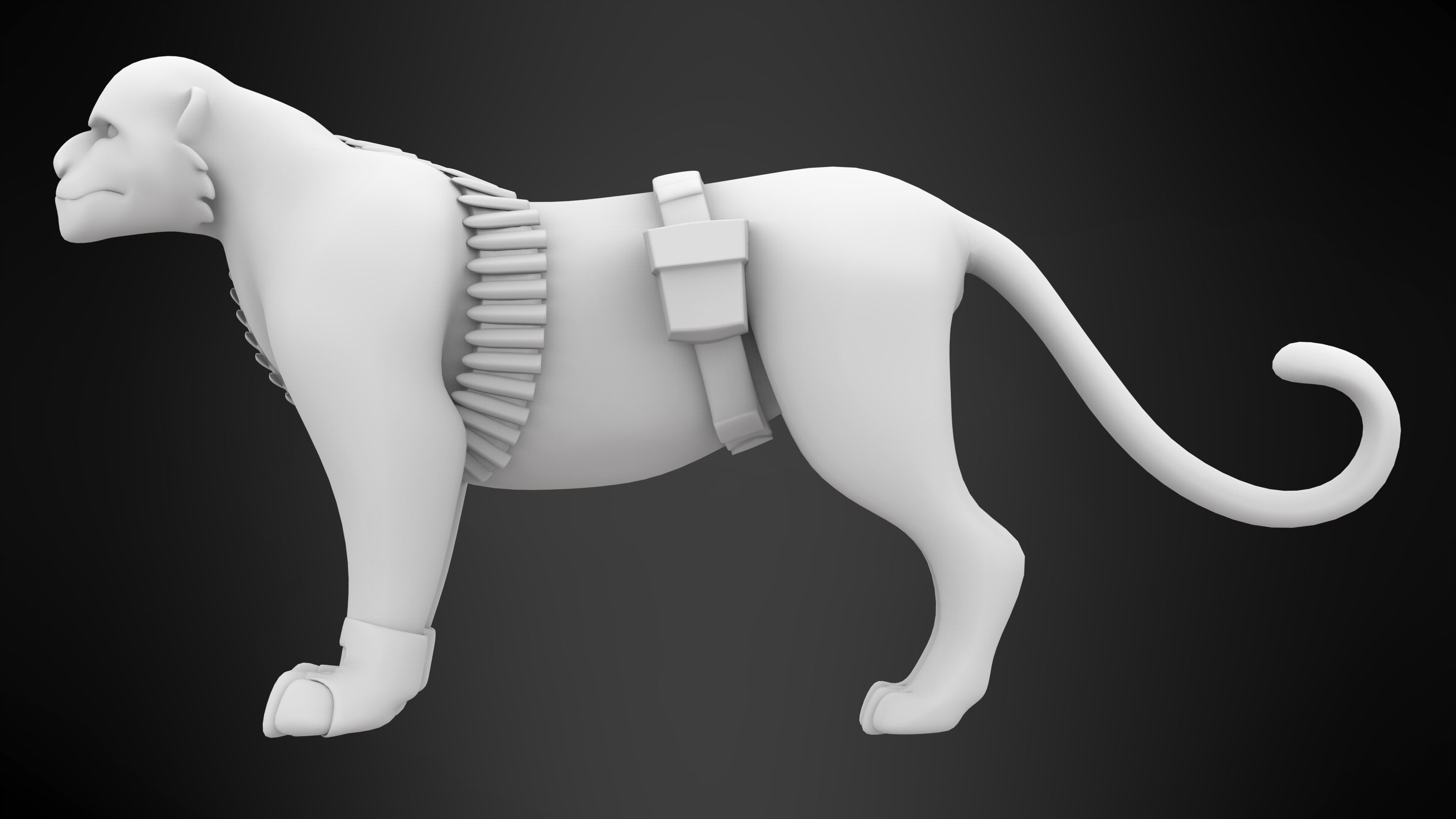3D model TF2 Heavy Tiger VR / AR / low-poly | CGTrader