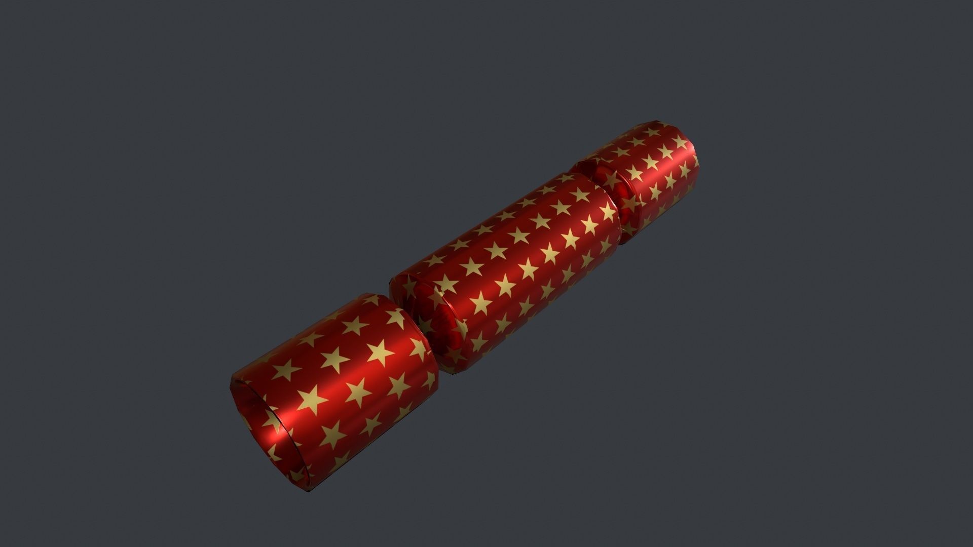 3D model Christmas Cracker VR / AR / low-poly | CGTrader