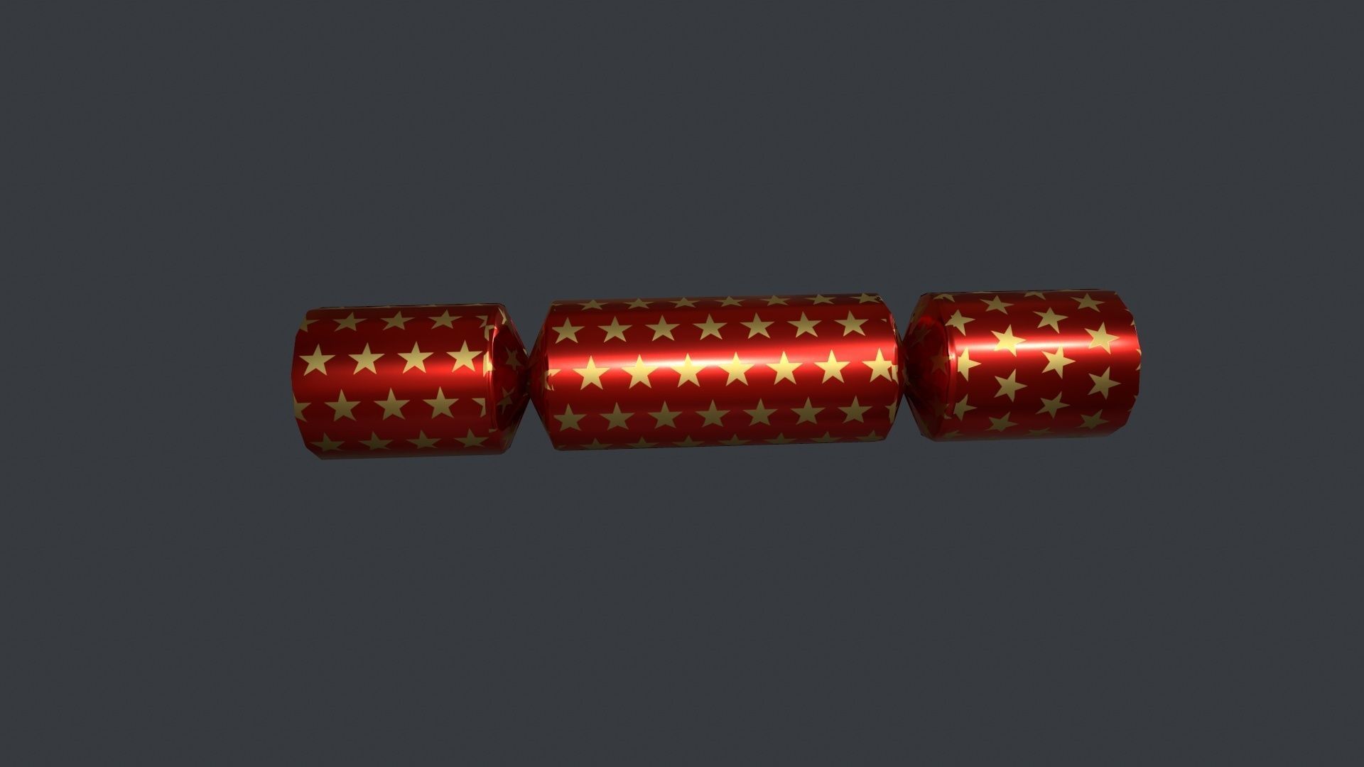 3D model Christmas Cracker VR / AR / low-poly | CGTrader