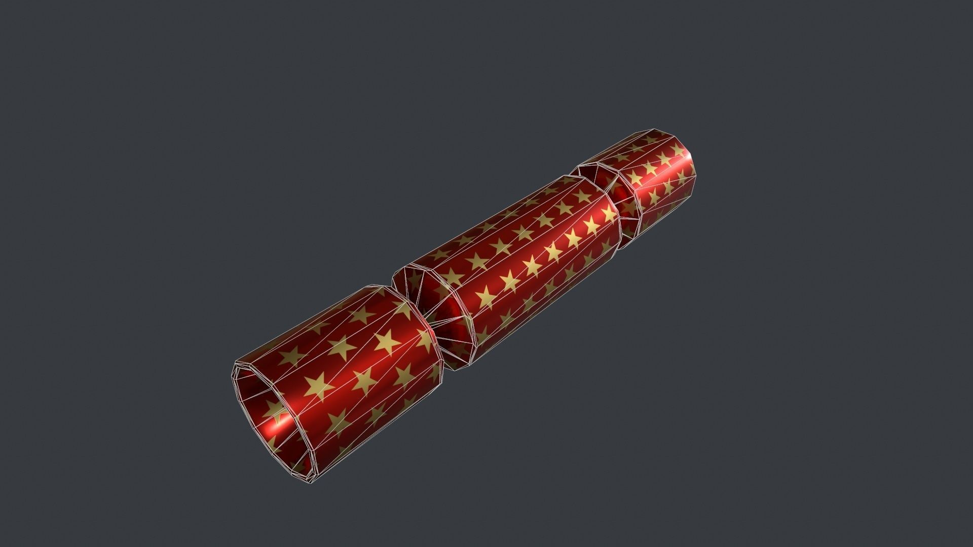 3D model Christmas Cracker VR / AR / low-poly | CGTrader