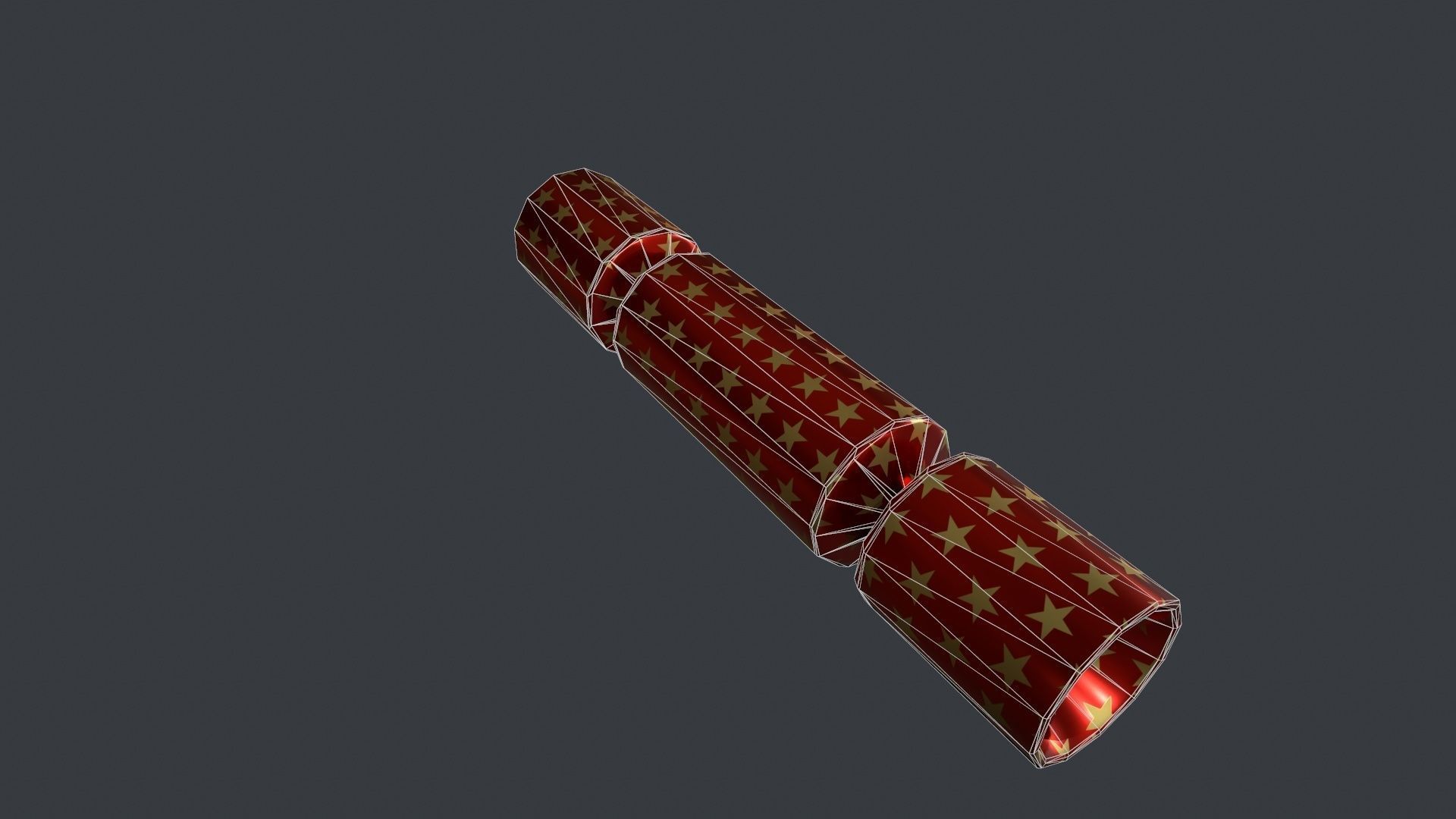3D model Christmas Cracker VR / AR / low-poly | CGTrader