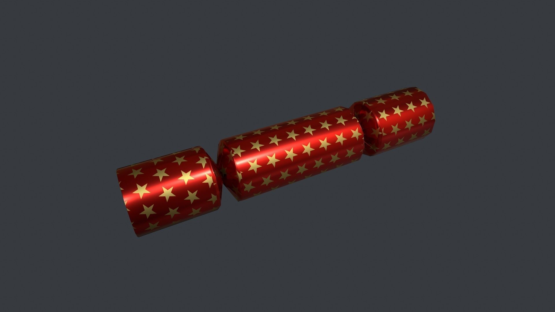 3D model Christmas Cracker VR / AR / low-poly | CGTrader