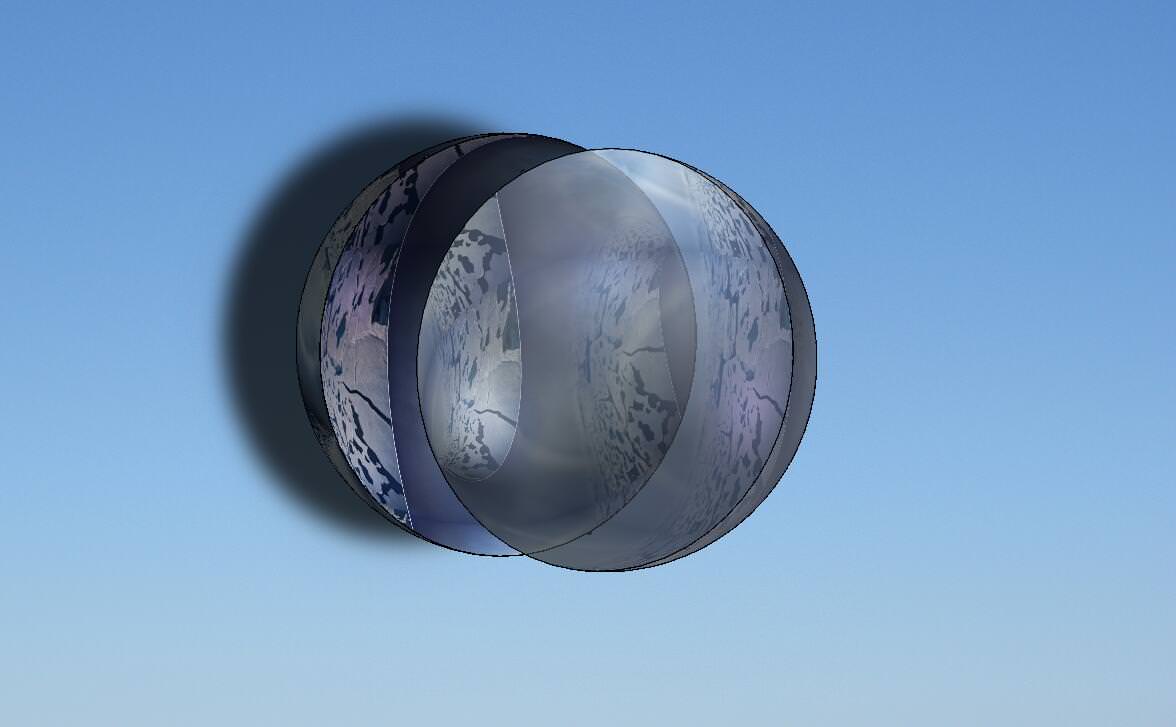 Sphere with textures free 3D model | CGTrader