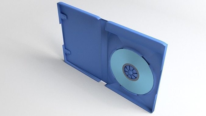 Blu-ray Disc Case 3D model | CGTrader