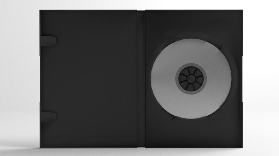 Single DVD Case 3D model | CGTrader