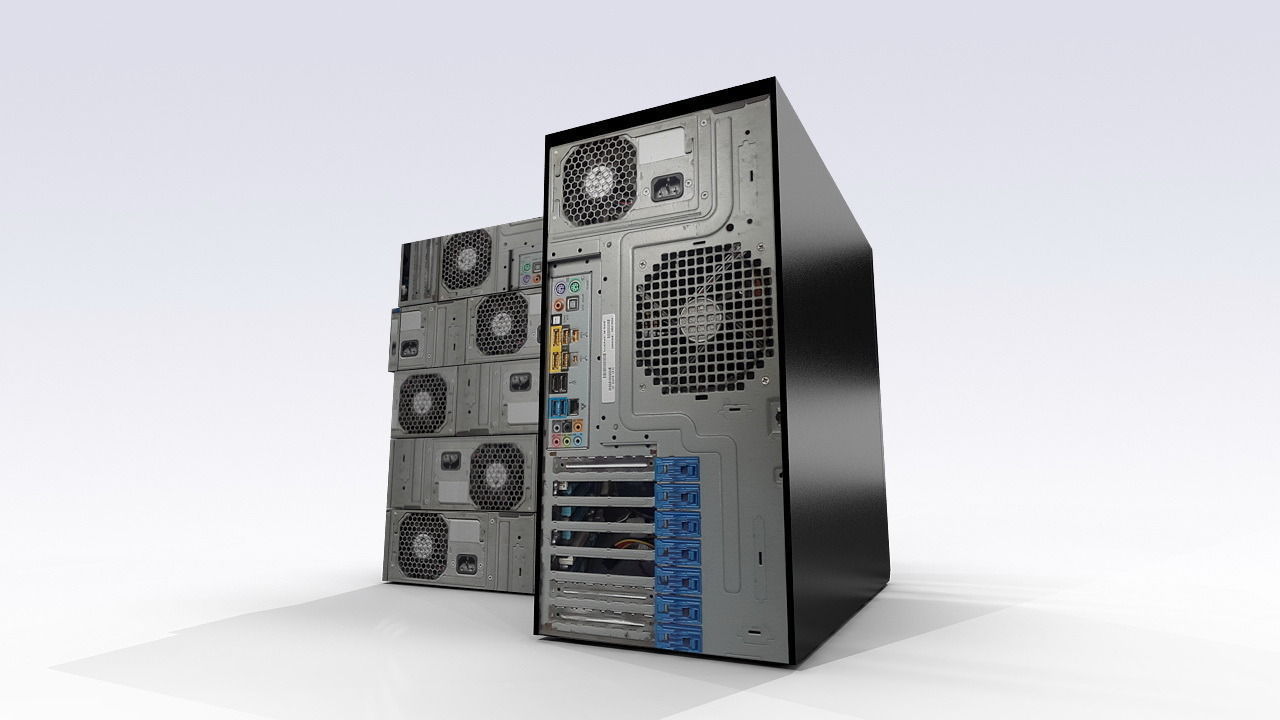 3D model Dell servers VR / AR / low-poly | CGTrader