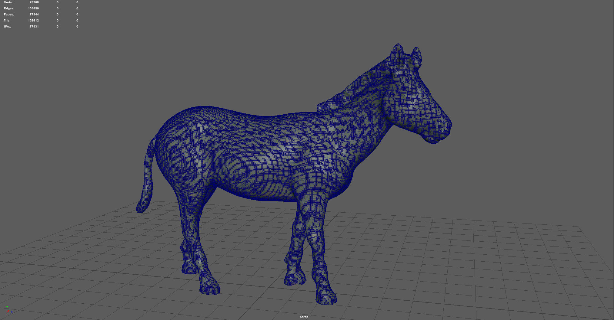 3D model ZEBRA VR / AR / low-poly | CGTrader