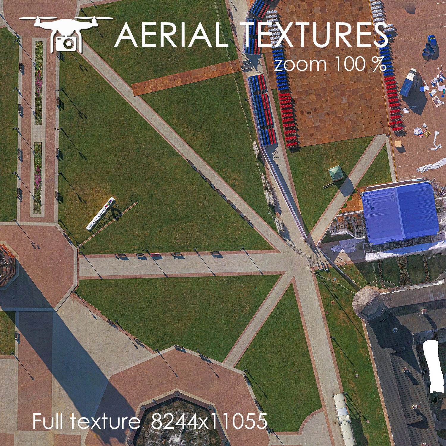 Texture Aerial texture 254 VR / AR / low-poly | CGTrader