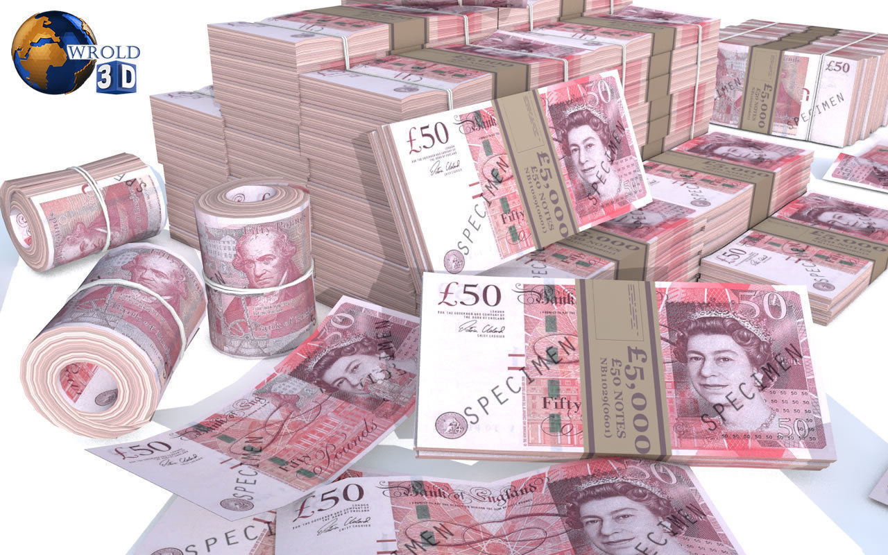 Lowpoly Money Currency Collection Pack 3d model | CGTrader