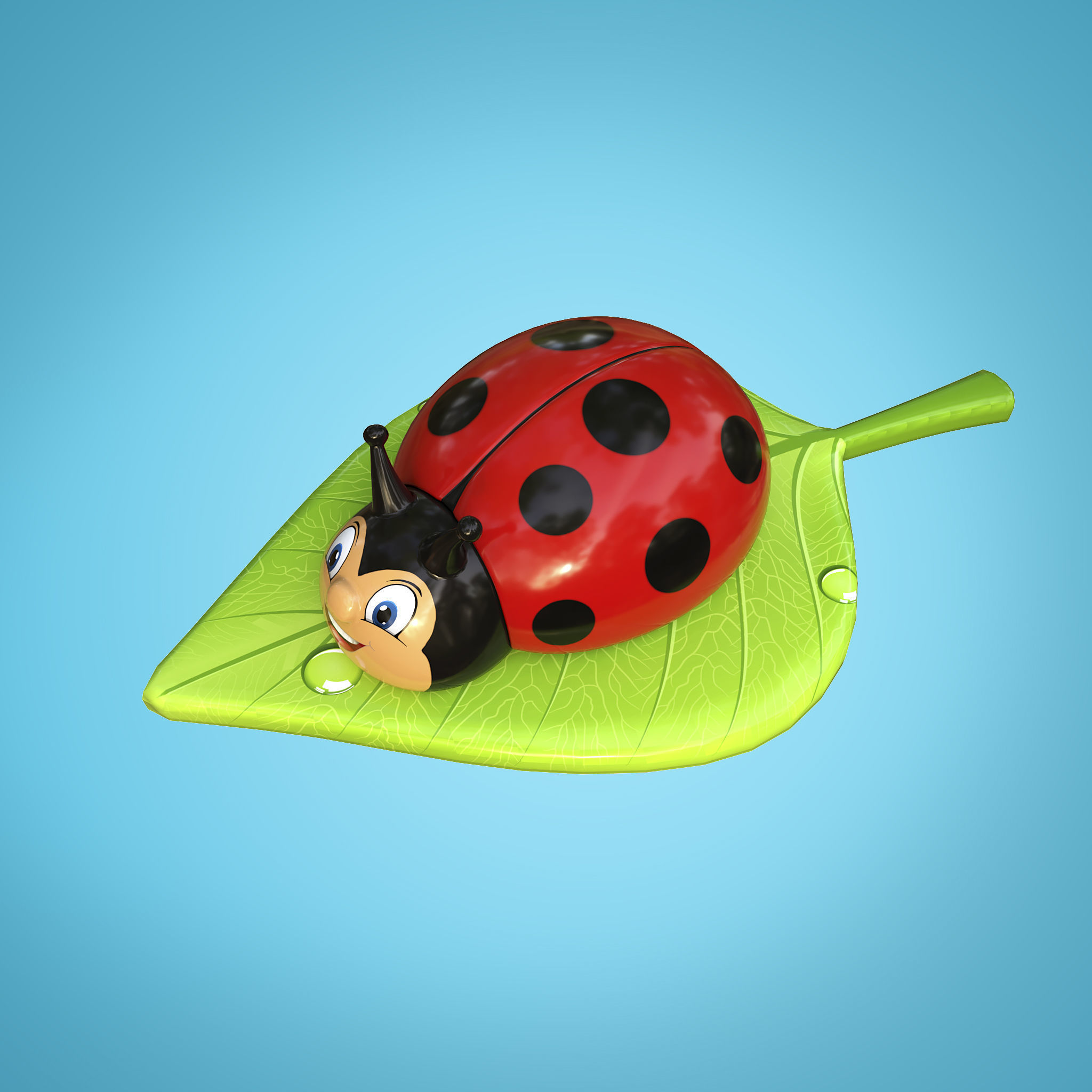 Ladybird 3D model | CGTrader