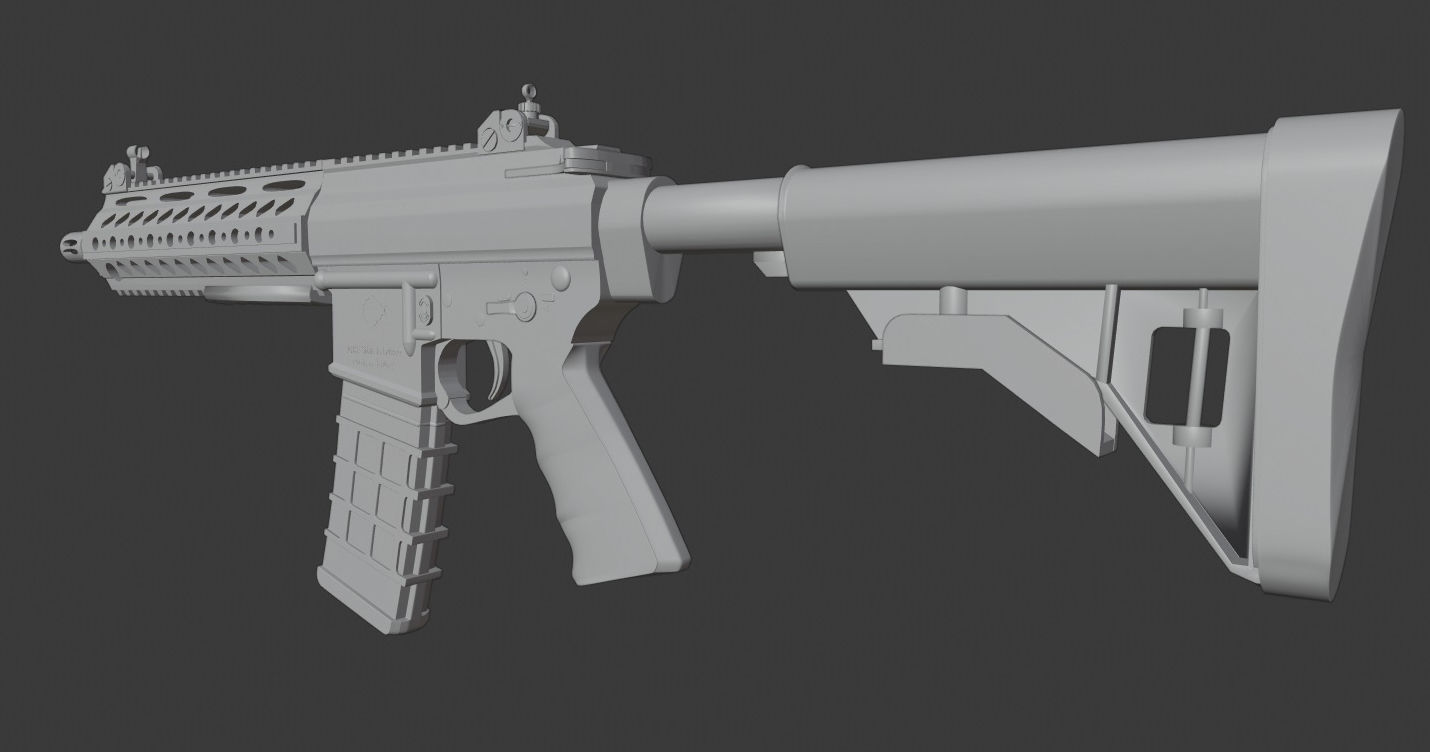MPT-55 Assault Rifle 3D model | CGTrader