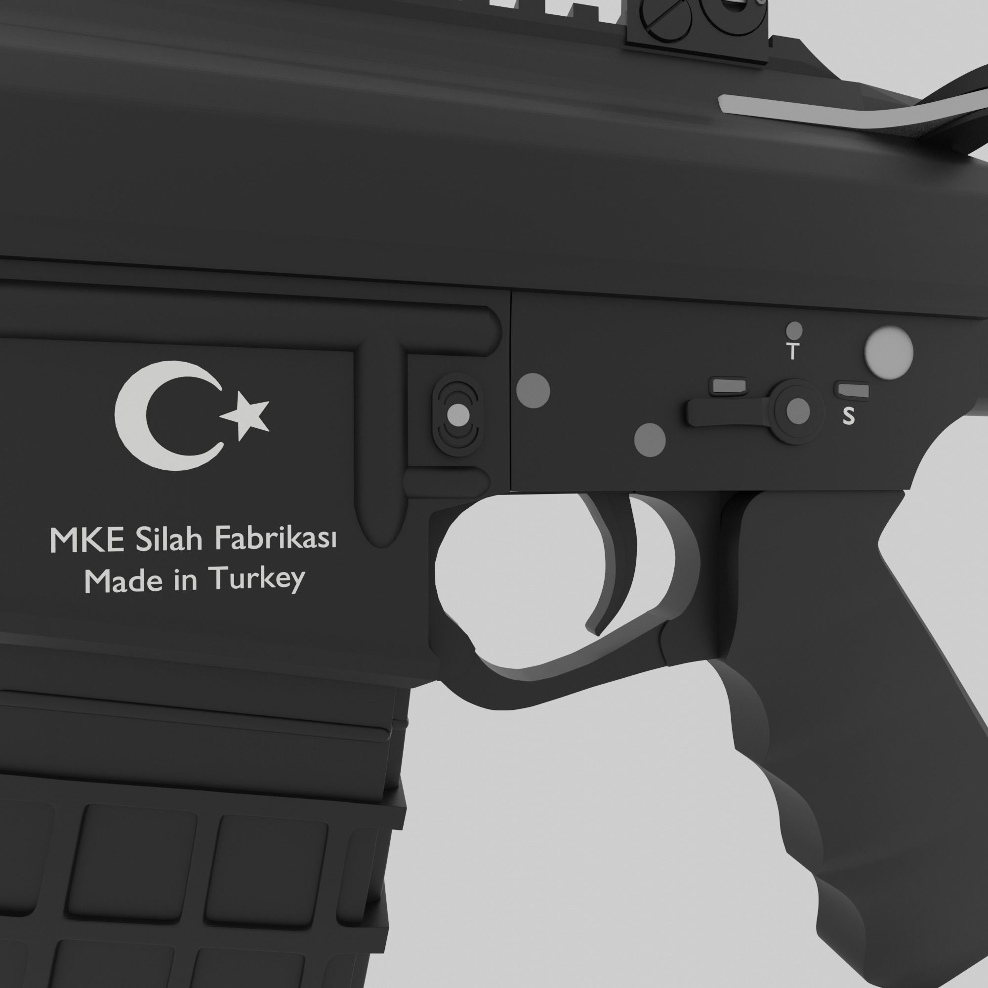 MPT-55 Assault Rifle 3D model | CGTrader