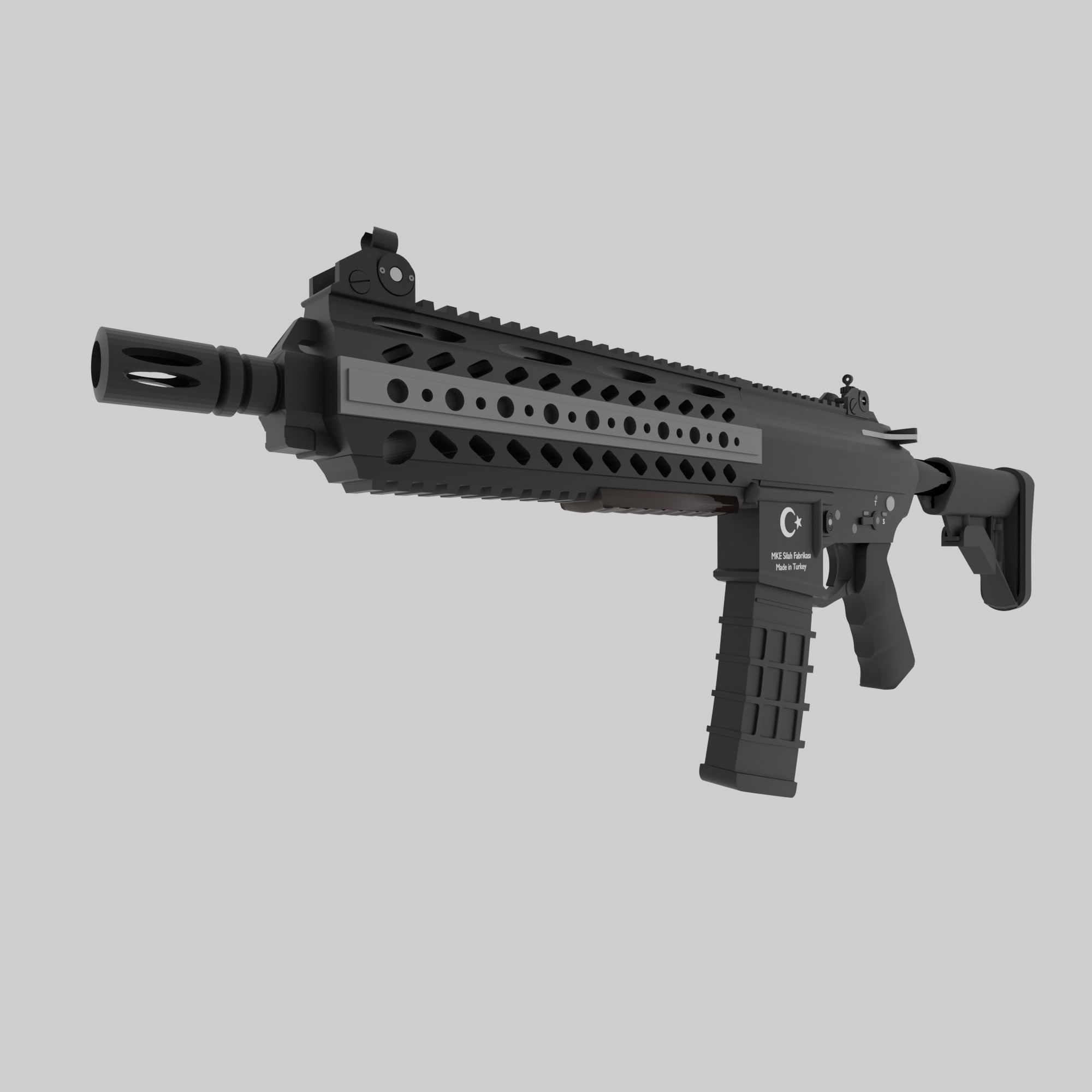 MPT-55 Assault Rifle 3D model | CGTrader