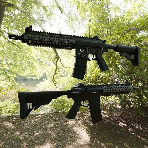 MPT-55 Assault Rifle 3D model | CGTrader