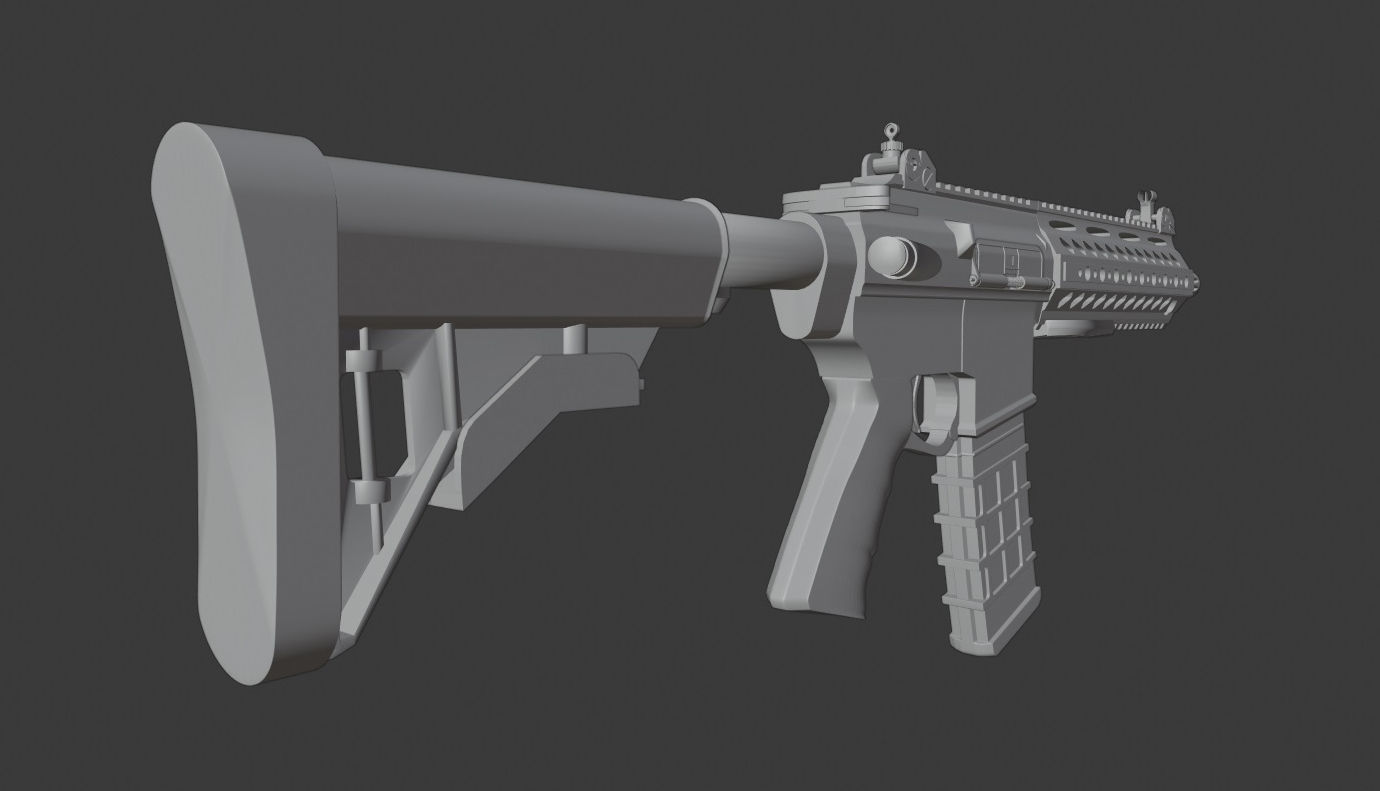 MPT-55 Assault Rifle 3D model | CGTrader