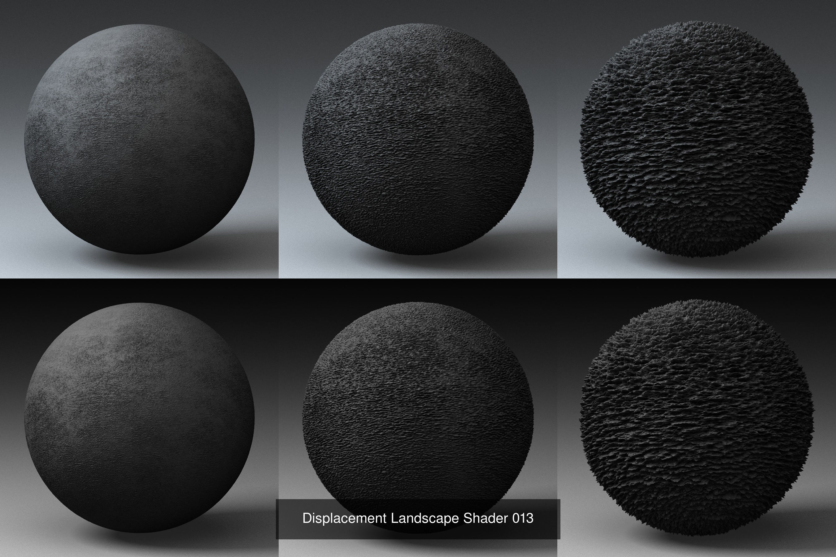 Displacement Landscape Shader 3D Model Collection | CGTrader