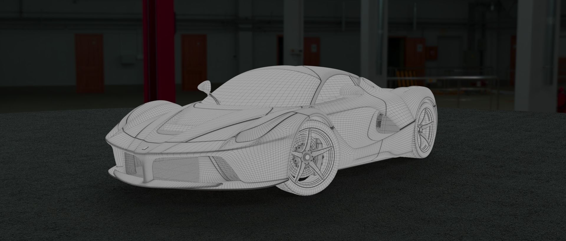 Ferrari LaFerrari 3D model | CGTrader