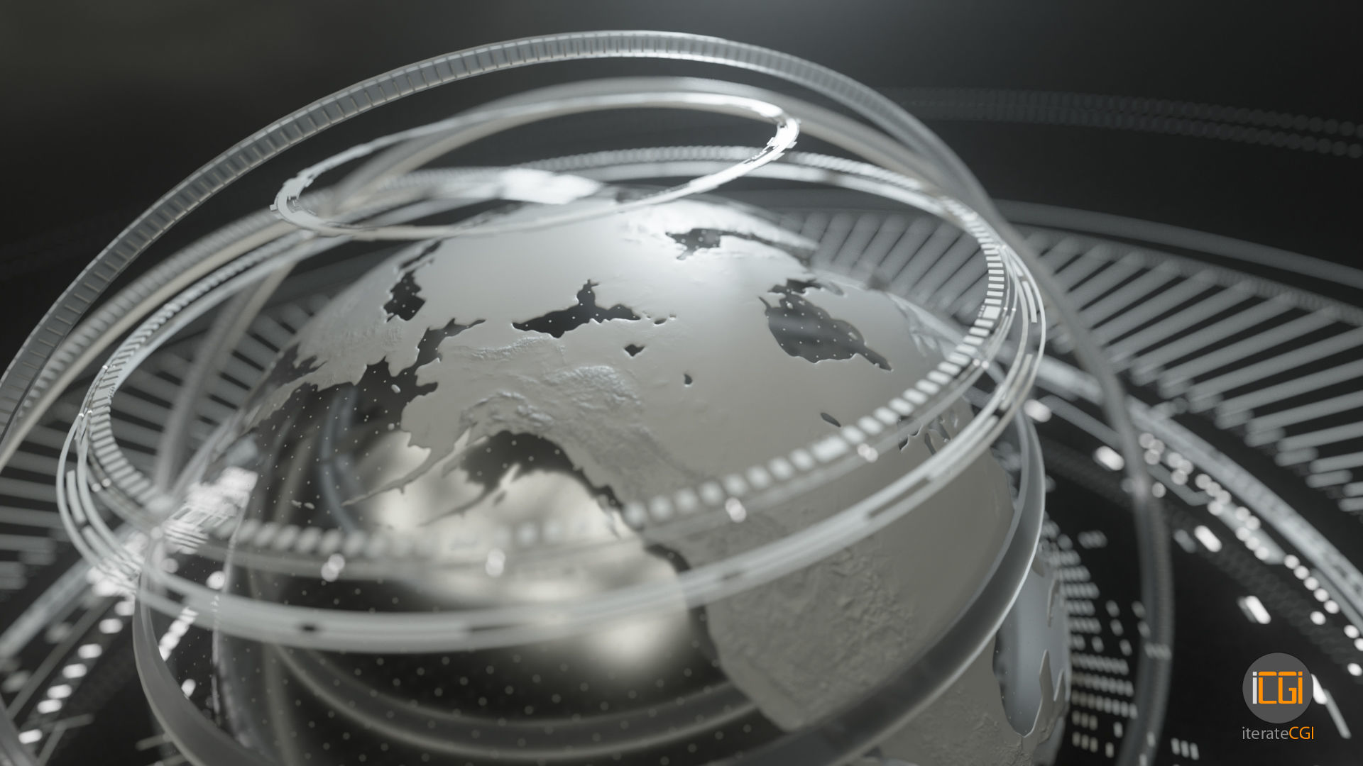 Globe 3D animation set 3D model animated | CGTrader