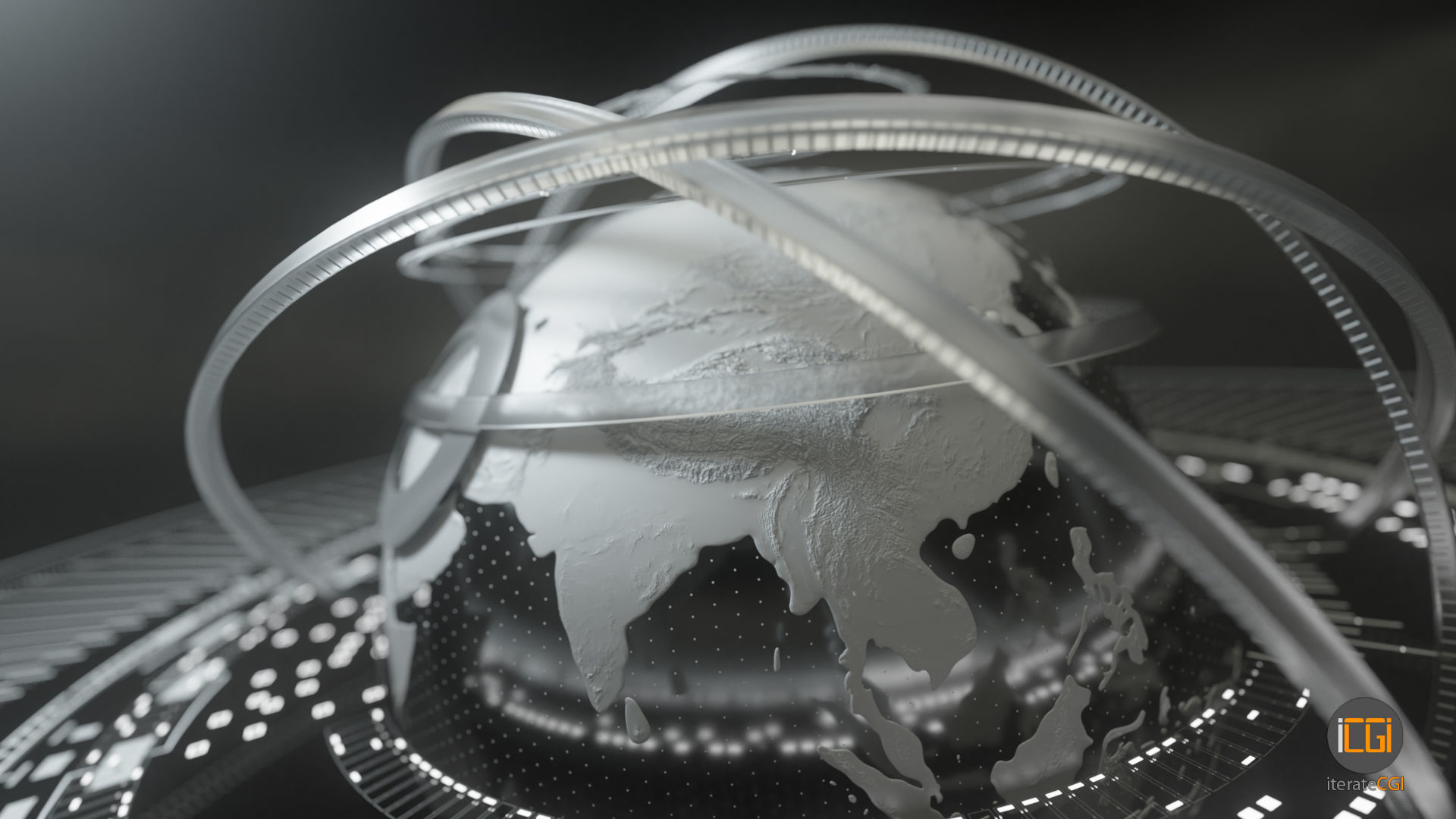 Globe 3D animation set 3D model animated | CGTrader