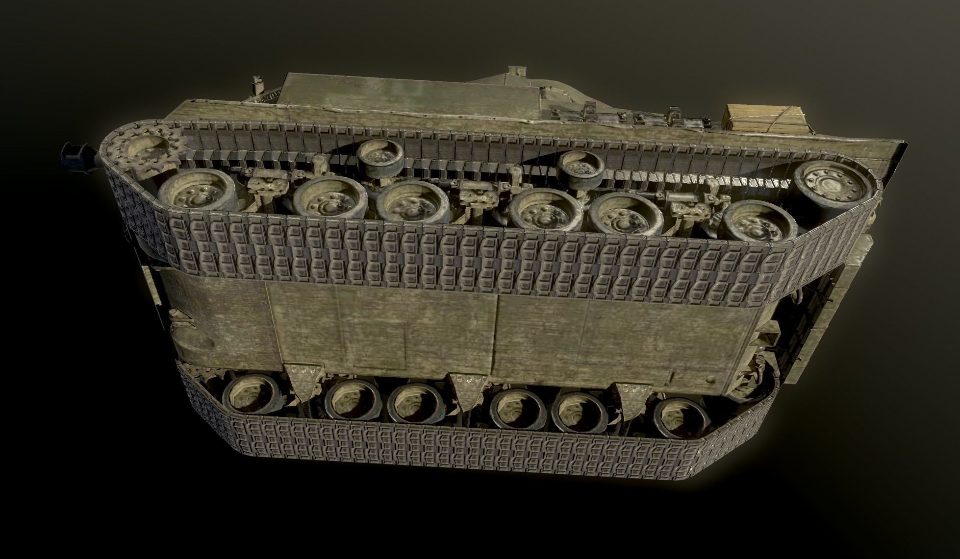 America M4 Sherman Medium Tank USA 3D model | CGTrader
