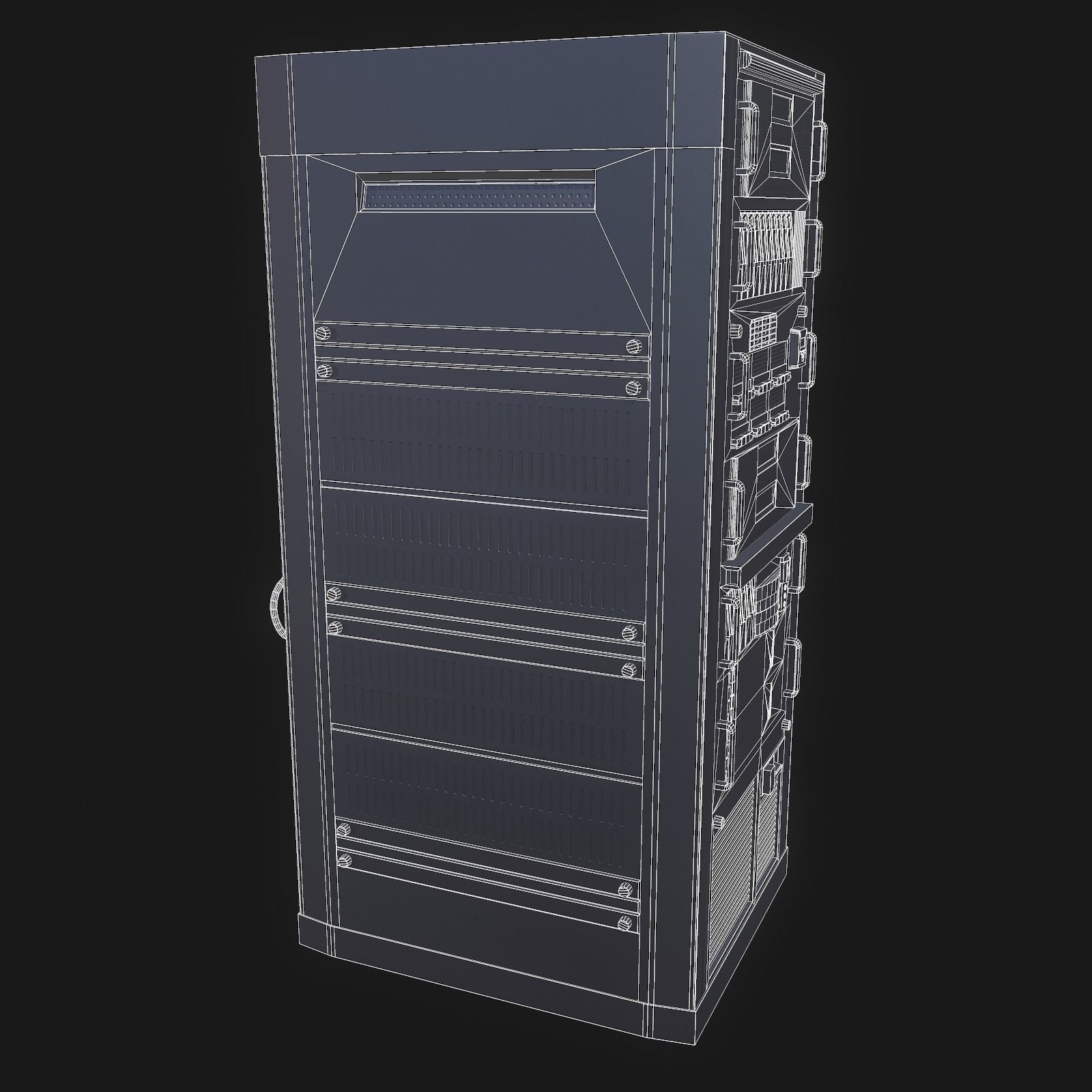 3D model Mainframe VR / AR / low-poly | CGTrader