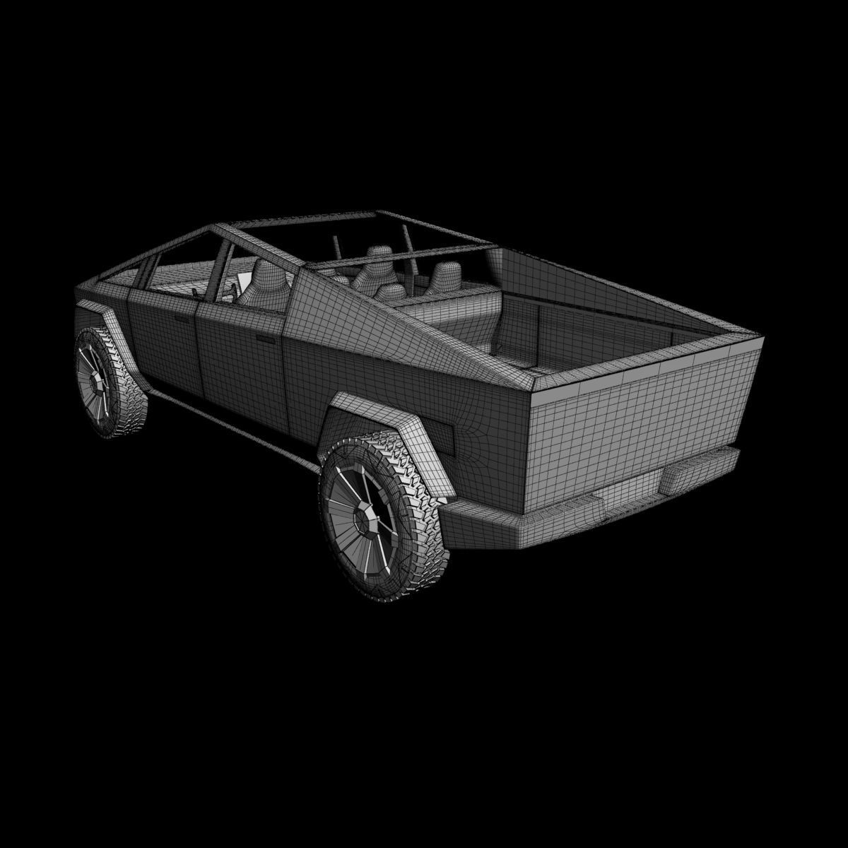 Tesla Cybertruck 3D model | CGTrader