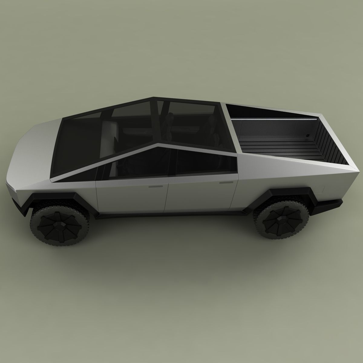 Tesla Cybertruck 3D model | CGTrader