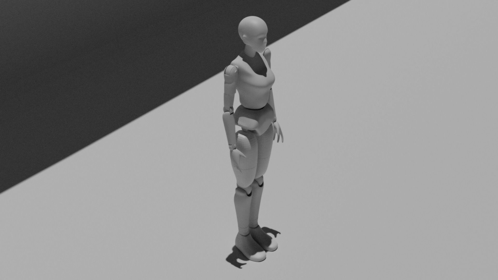 Drawing reference doll 3D model | CGTrader