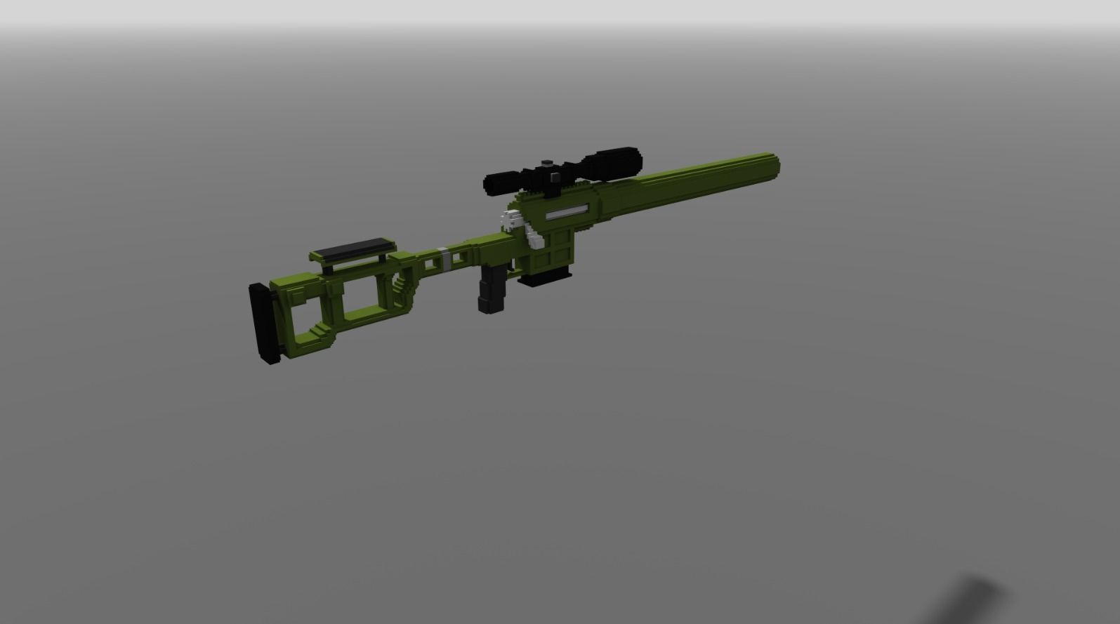 3D model Sniper rifle DVL 10 m1 VR / AR / low-poly | CGTrader