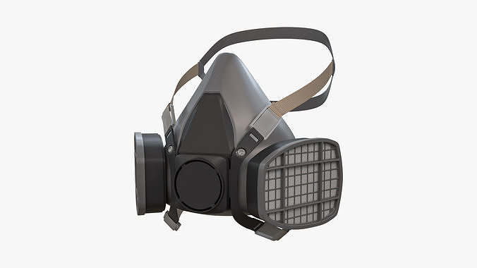 Safety Respiratory Mask 3D model | CGTrader