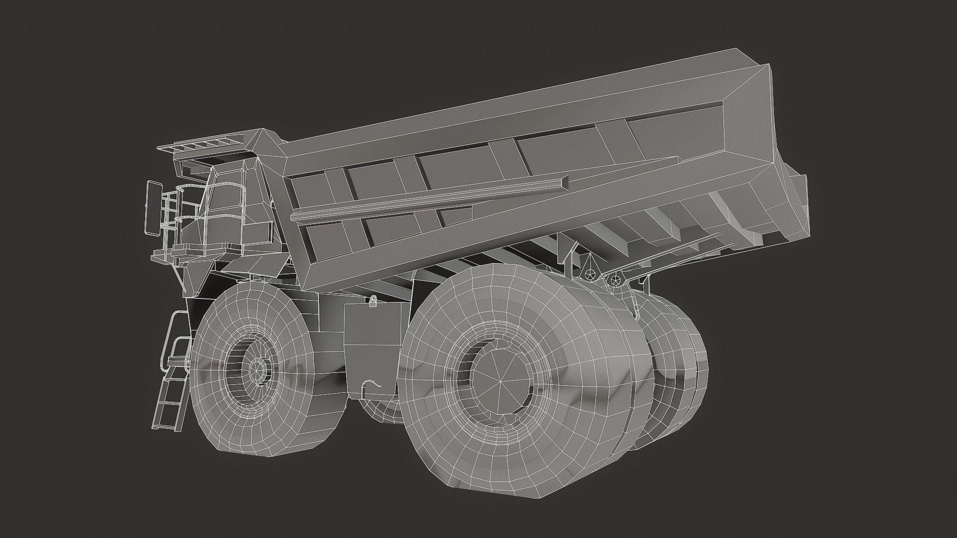3D model Mining Dump Truck VR / AR / low-poly | CGTrader