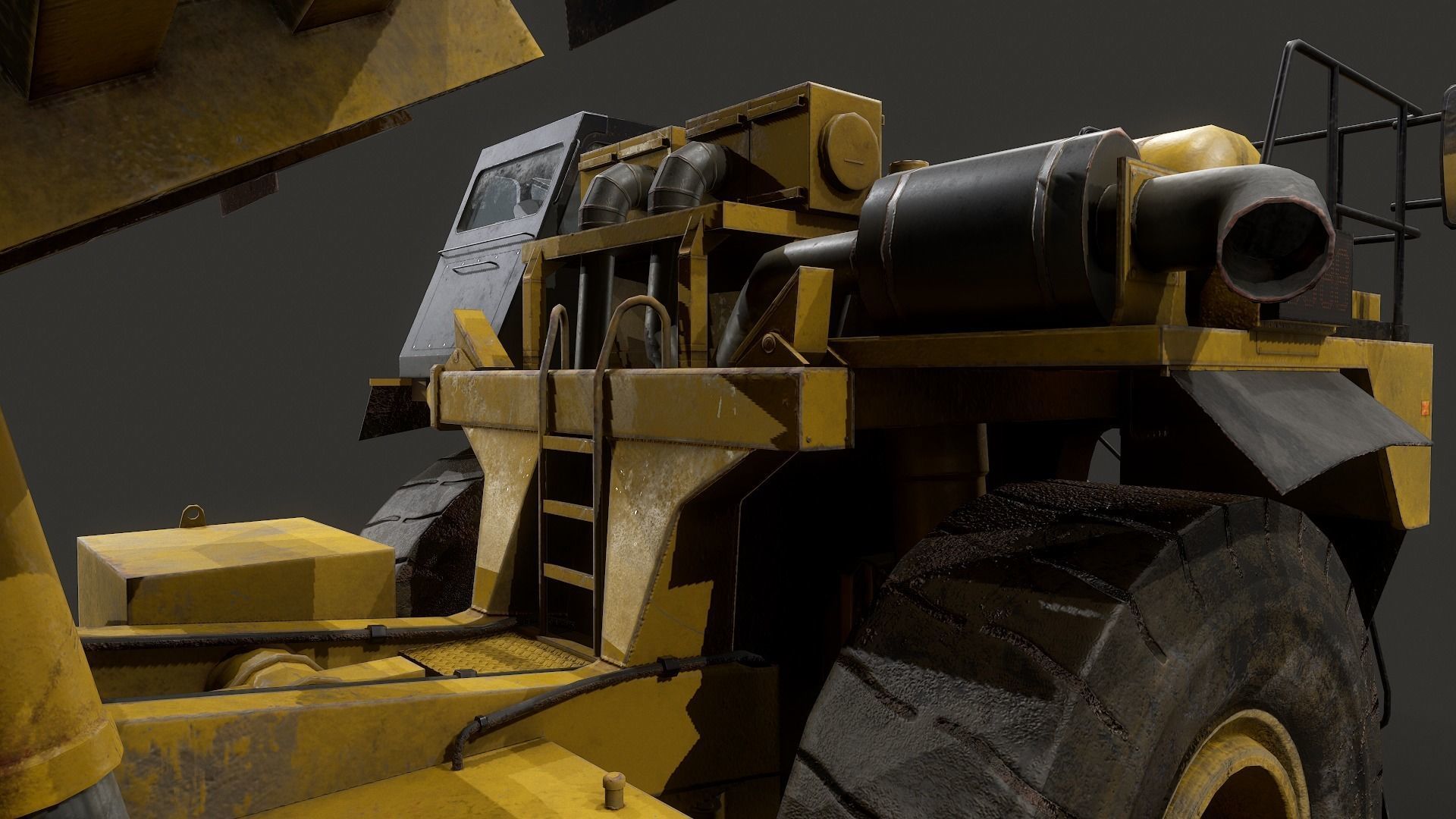 3D model Mining Dump Truck VR / AR / low-poly | CGTrader