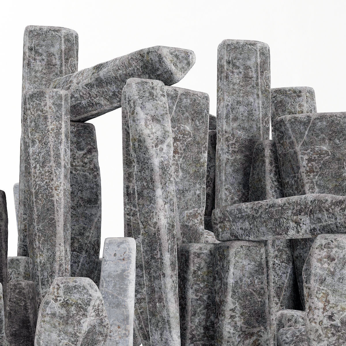 Stone rock block 3D model | CGTrader