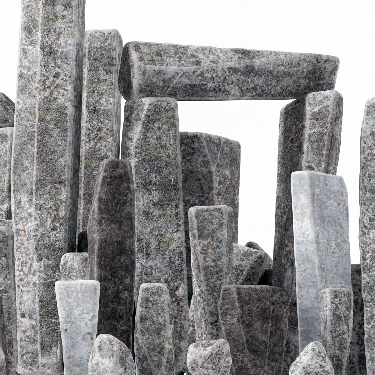 Stone rock block 3D model | CGTrader