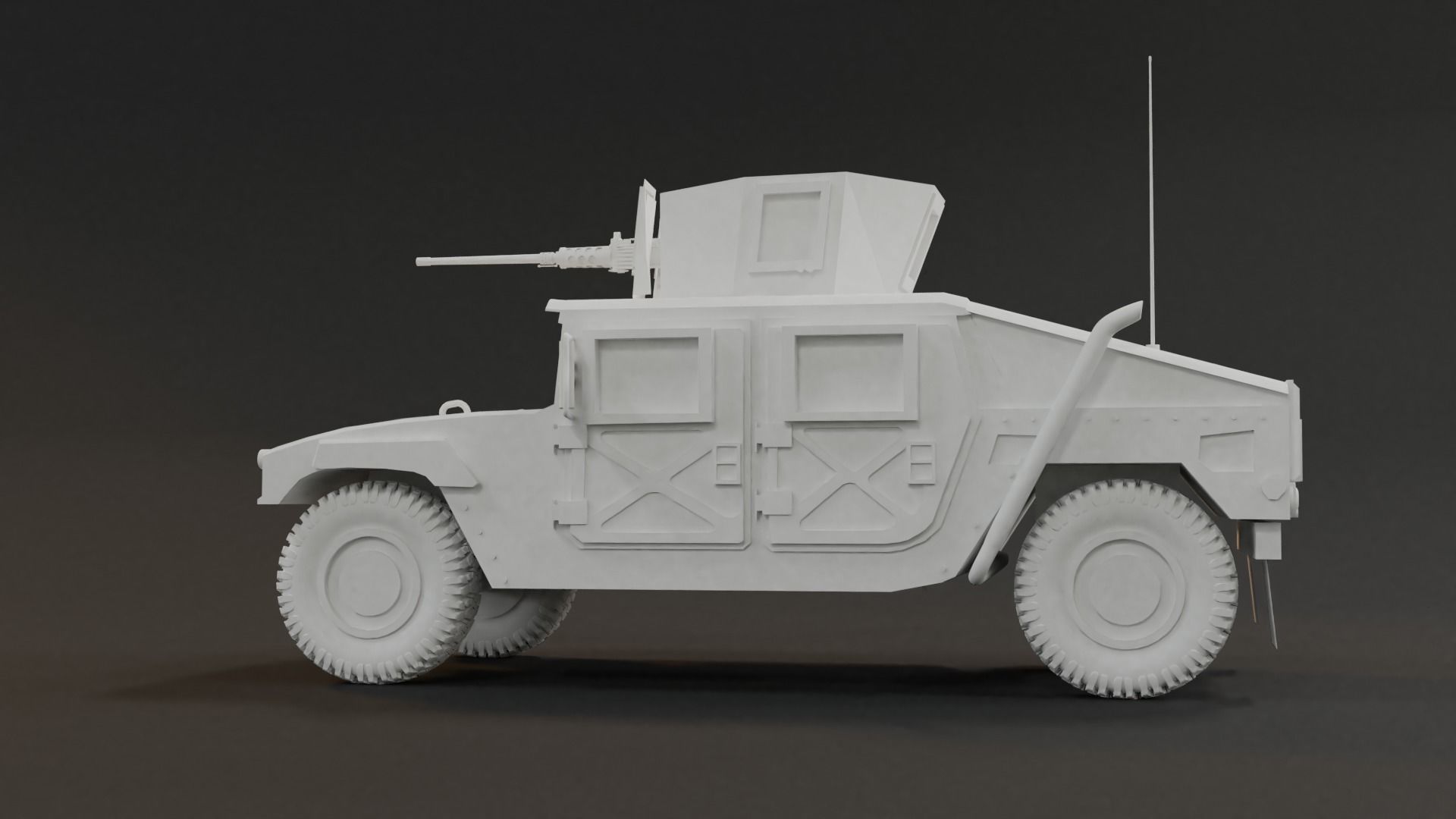 Humvee US 3D model | CGTrader