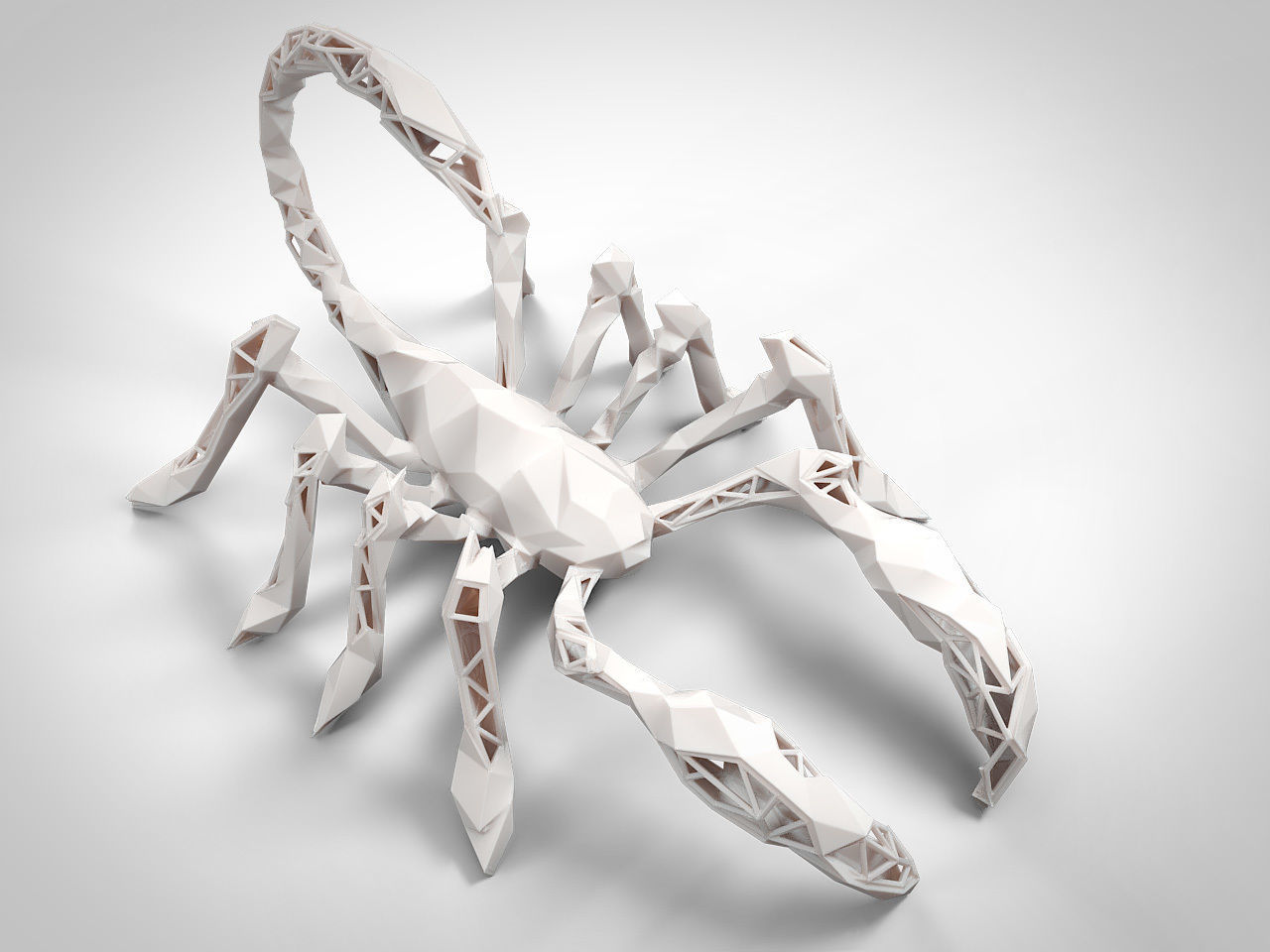 Scorpion Lattice Stl Ver 01 3D model 3D printable | CGTrader