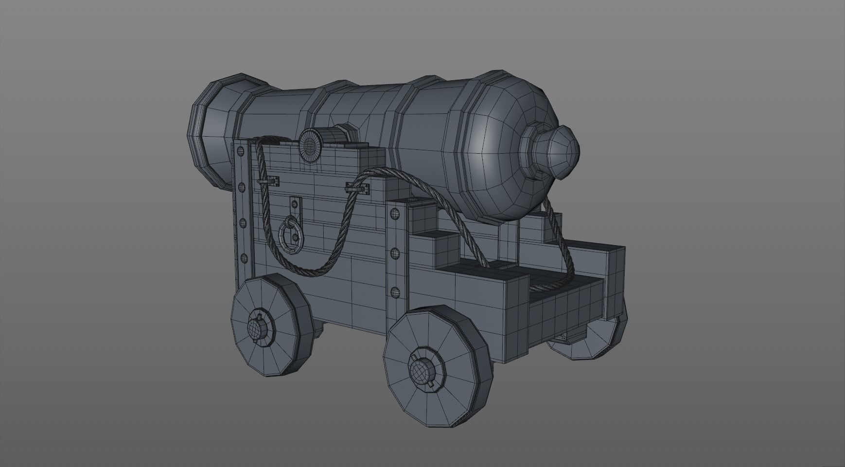3D Cannon 3D model | CGTrader
