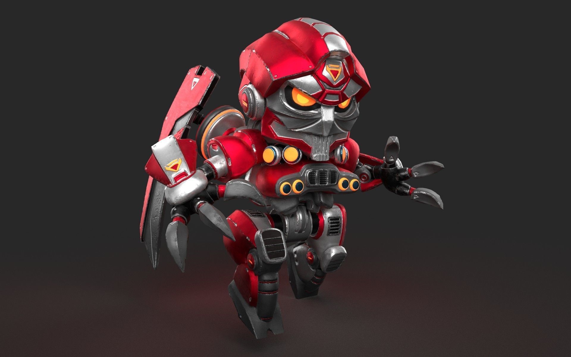 3D model Shatter - Transformer VR / AR / low-poly | CGTrader